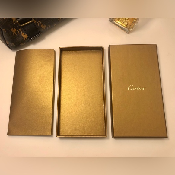 Cartier | Accessories | Rare Vintage Cartier Empty Outer Presentation ...